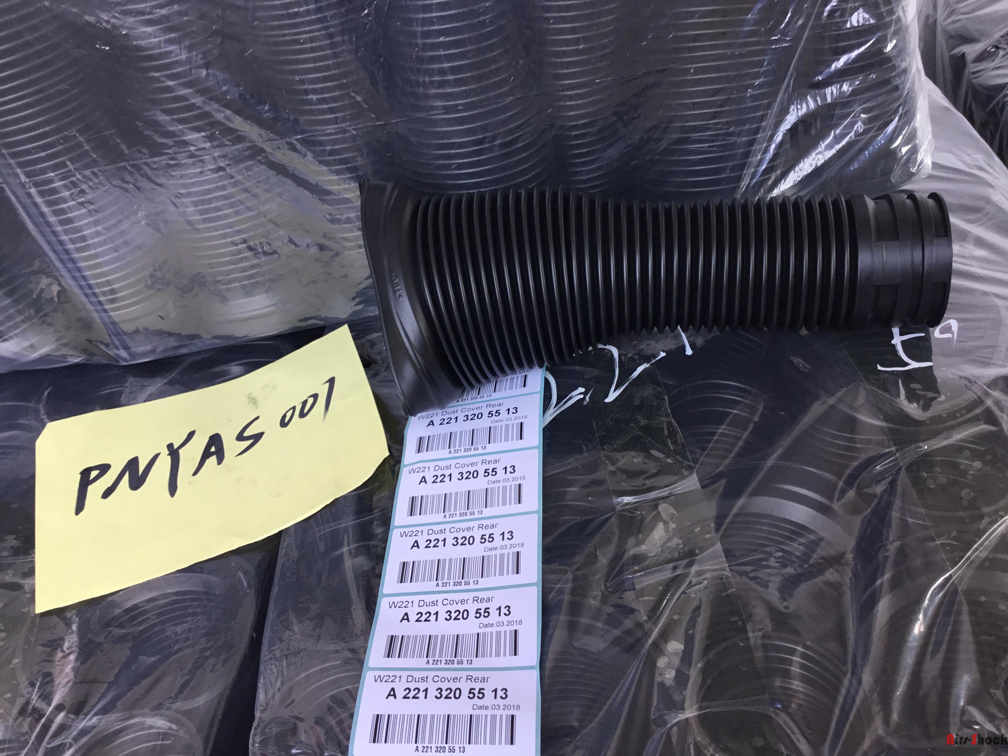 mercedes air suspension rebuild-W221 rear shock dust cover A2213205513 ...